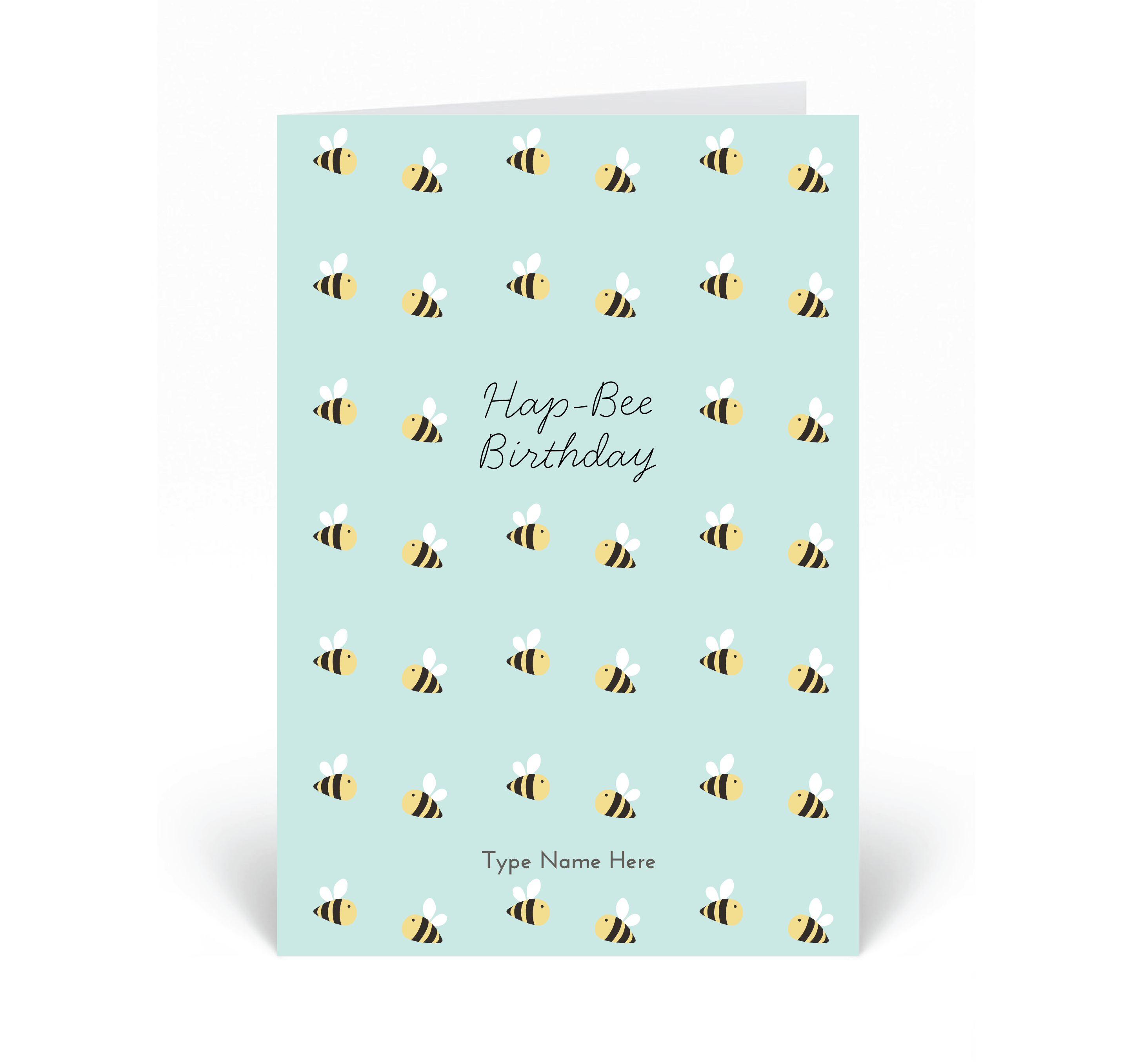 Personalised Card - Hap-Bee Birthday – Dream Life