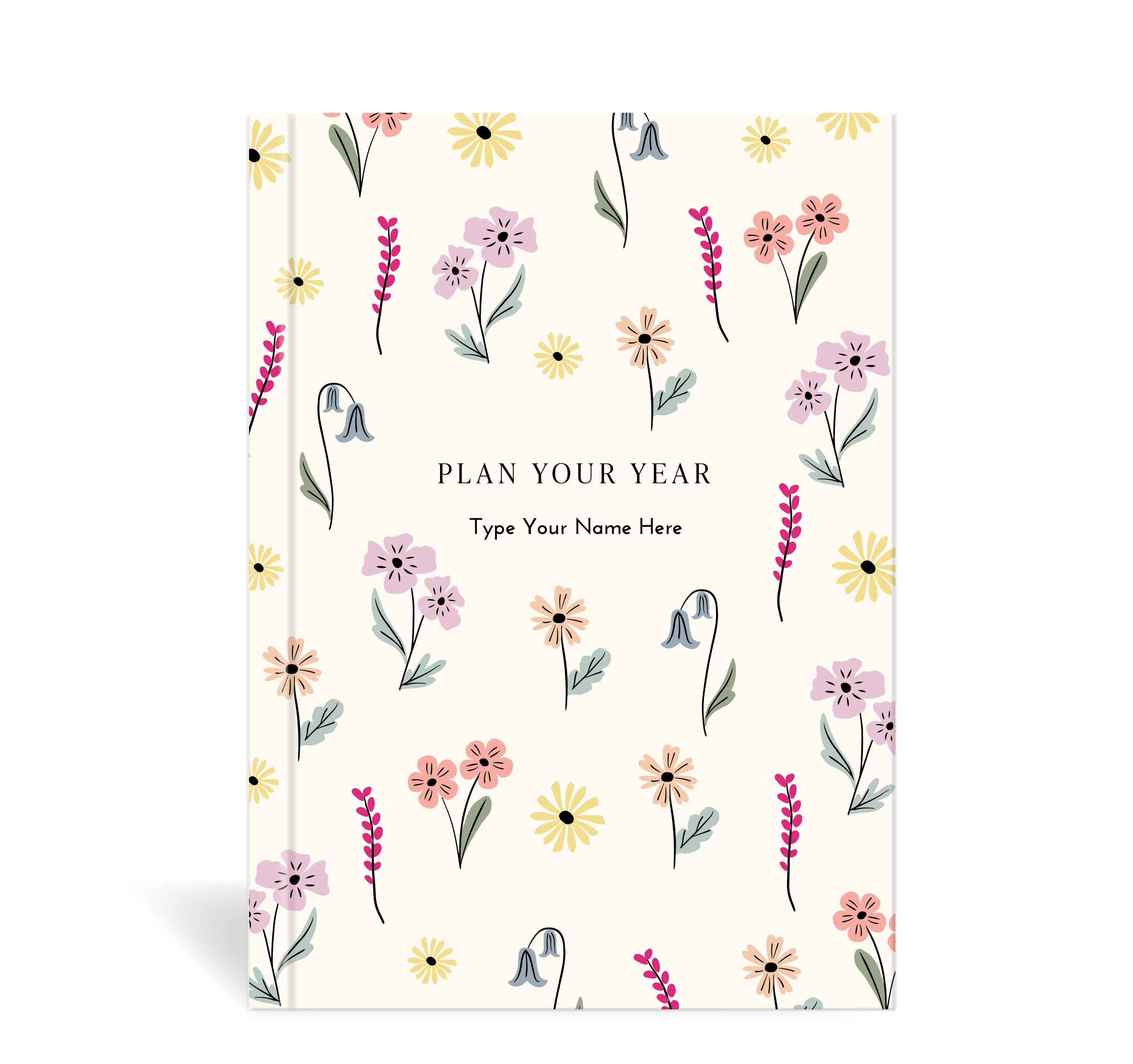 A5 Journal - Plan Your Year - Ängar – Dream Life