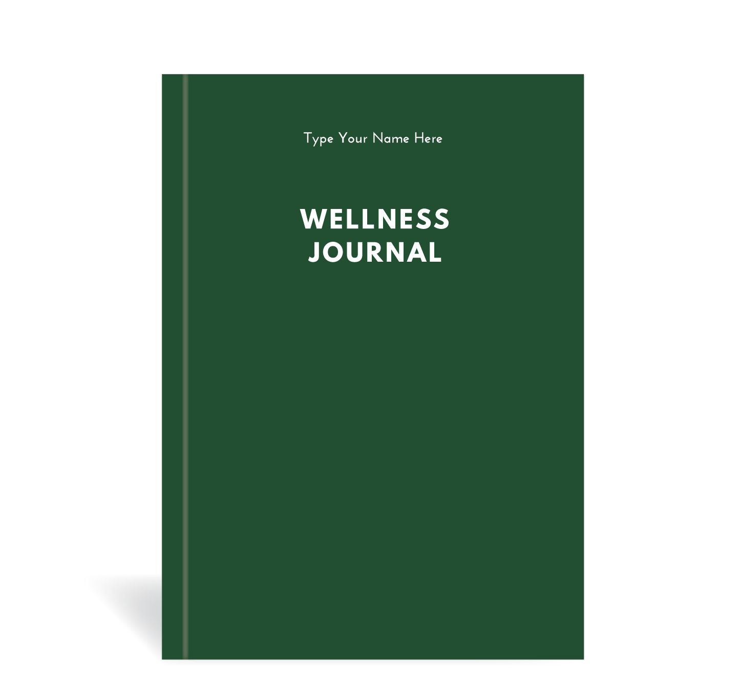 A5 Wellness Journal - Green – Dream Life