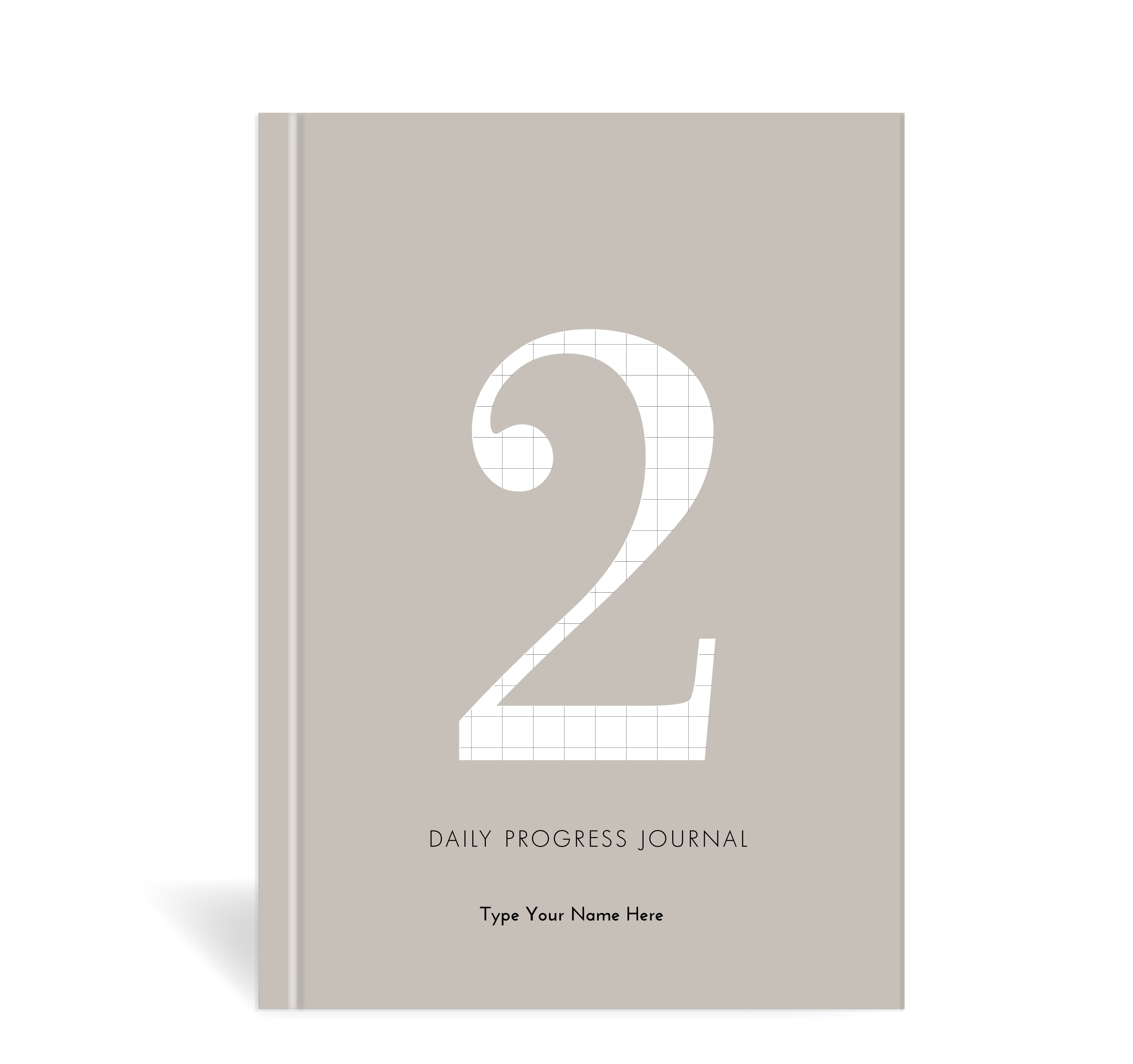 A5 Journal - Daily Progress - Grey – Dream Life