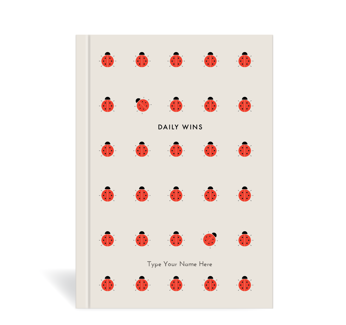 A5 Journal - Daily Wins - Ladybirds – Dream Life