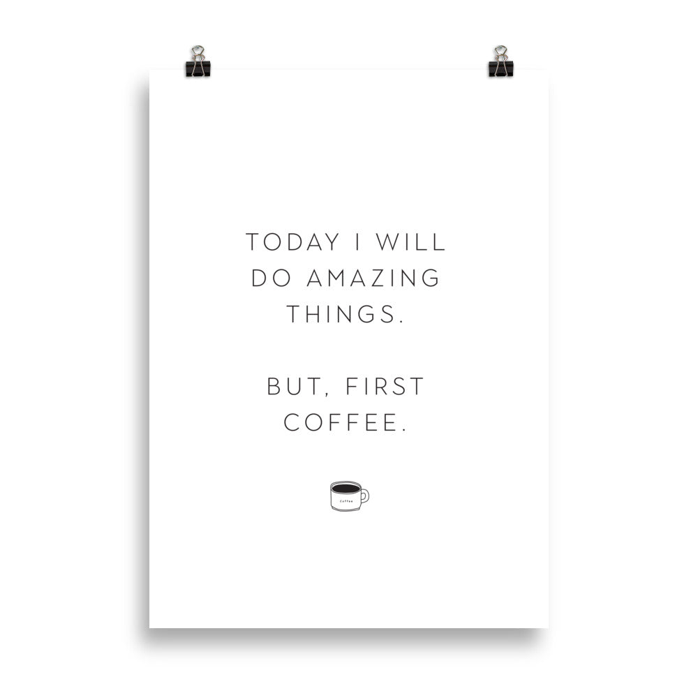 TODAY I WILL Poster – Dream Life