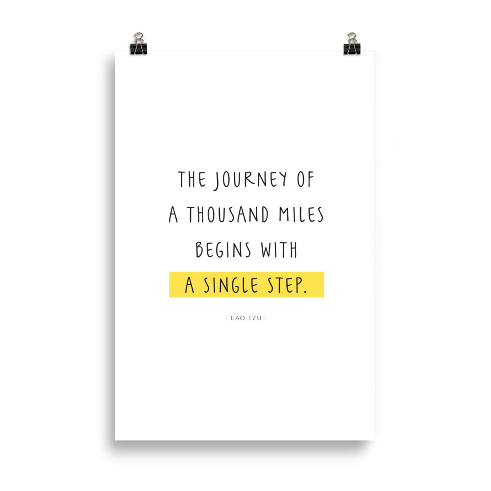 THE JOURNEY Poster – Dream Life