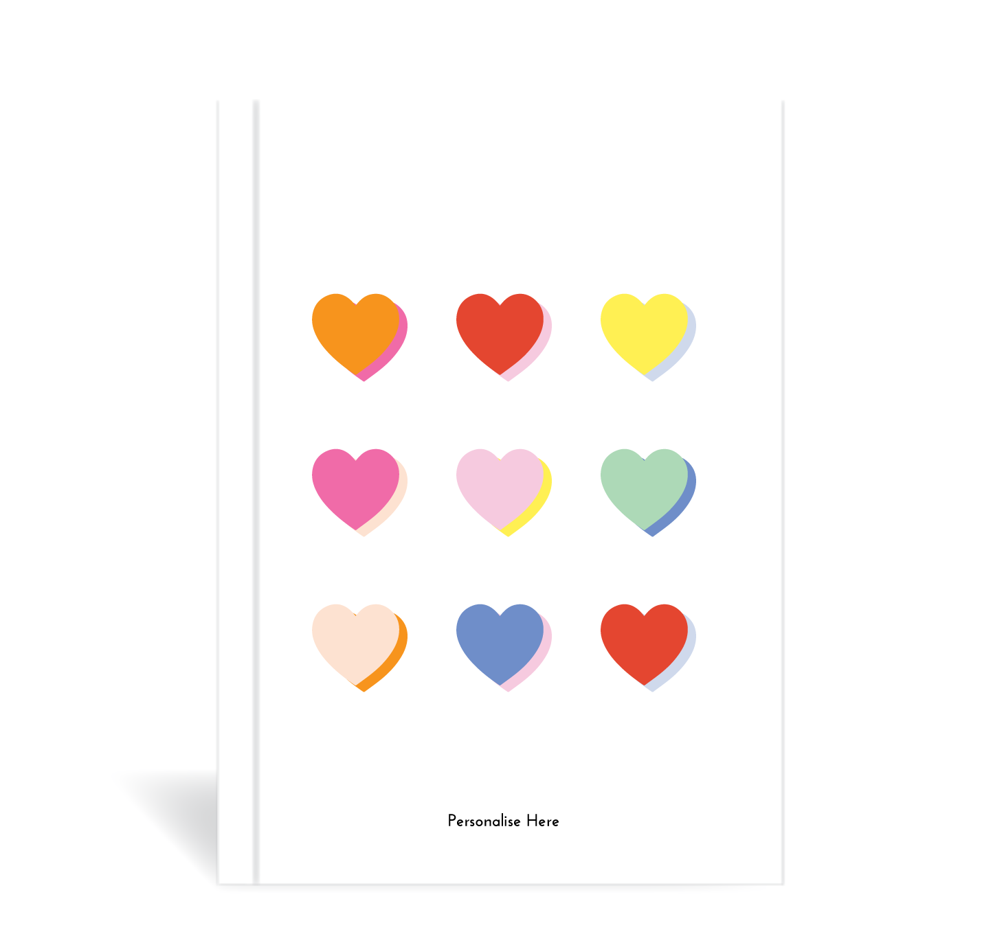 A5 Journal - Rainbow Hearts – Dream Life