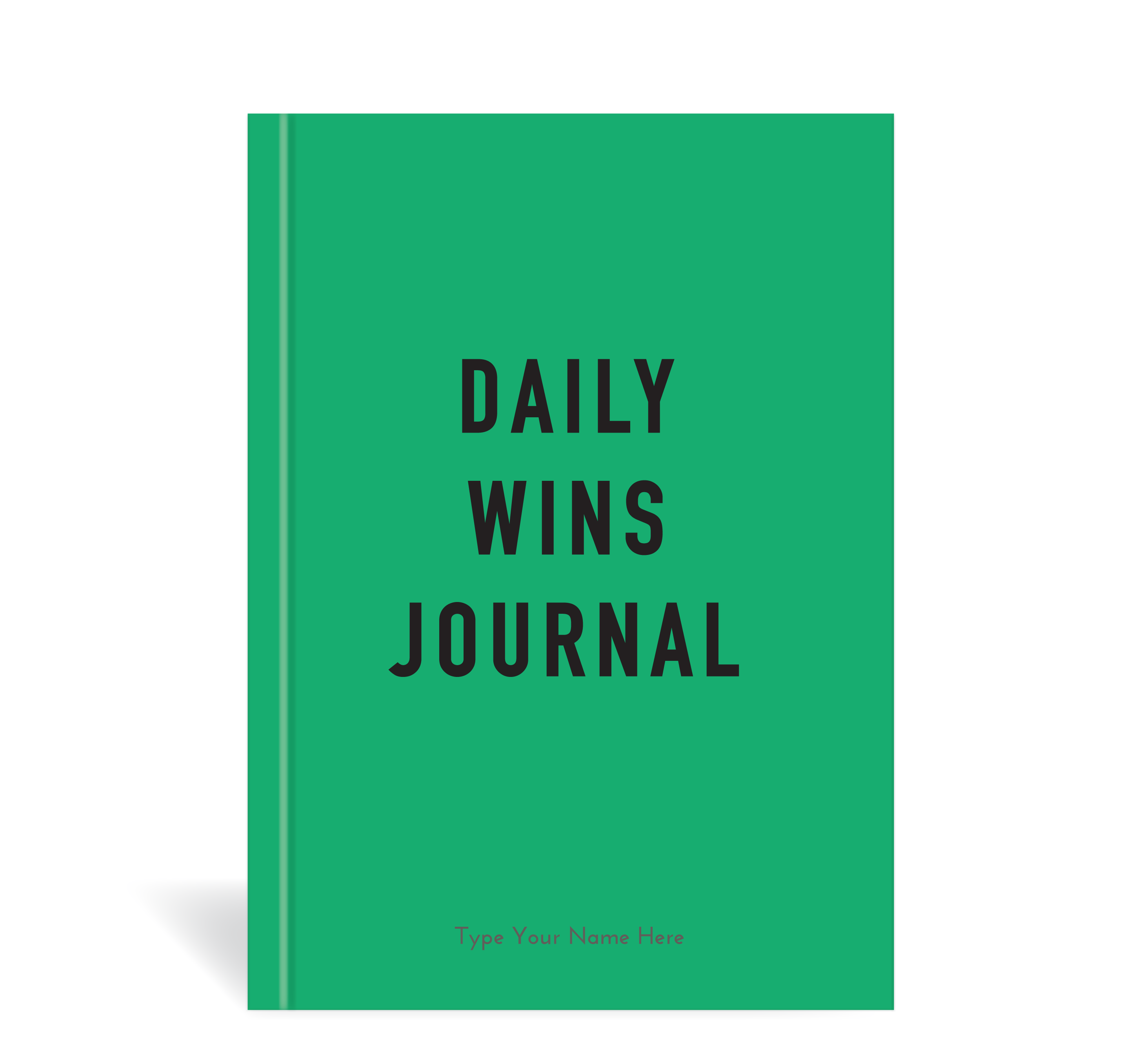 A5 Daily Wins Journal - Emerald – Dream Life