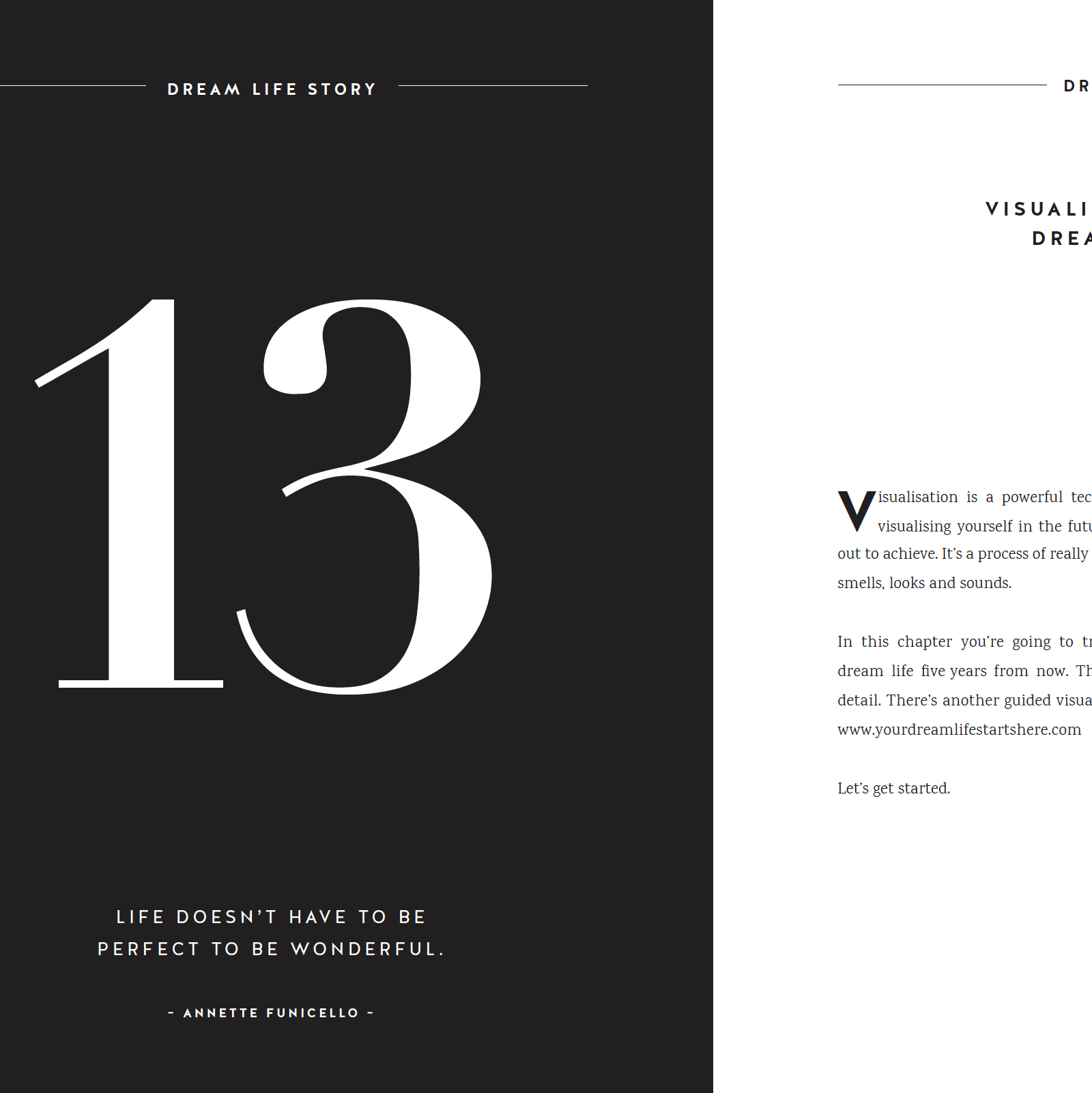 BONUS: Dream Life Story Exercise & Worksheet - FREE Downloadable PDF