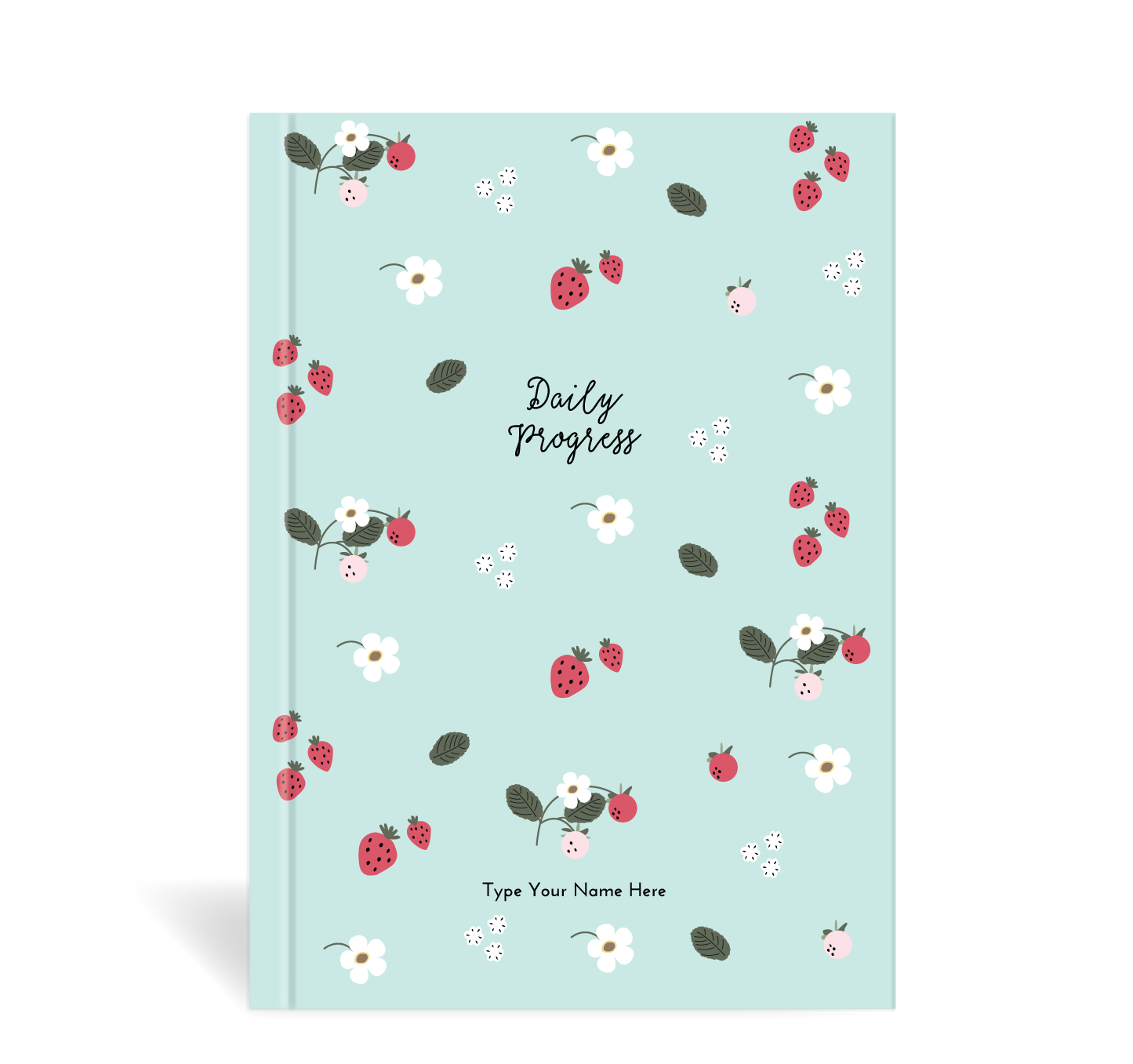 A5 Journal - Daily Progress - Berries - Mint – Dream Life