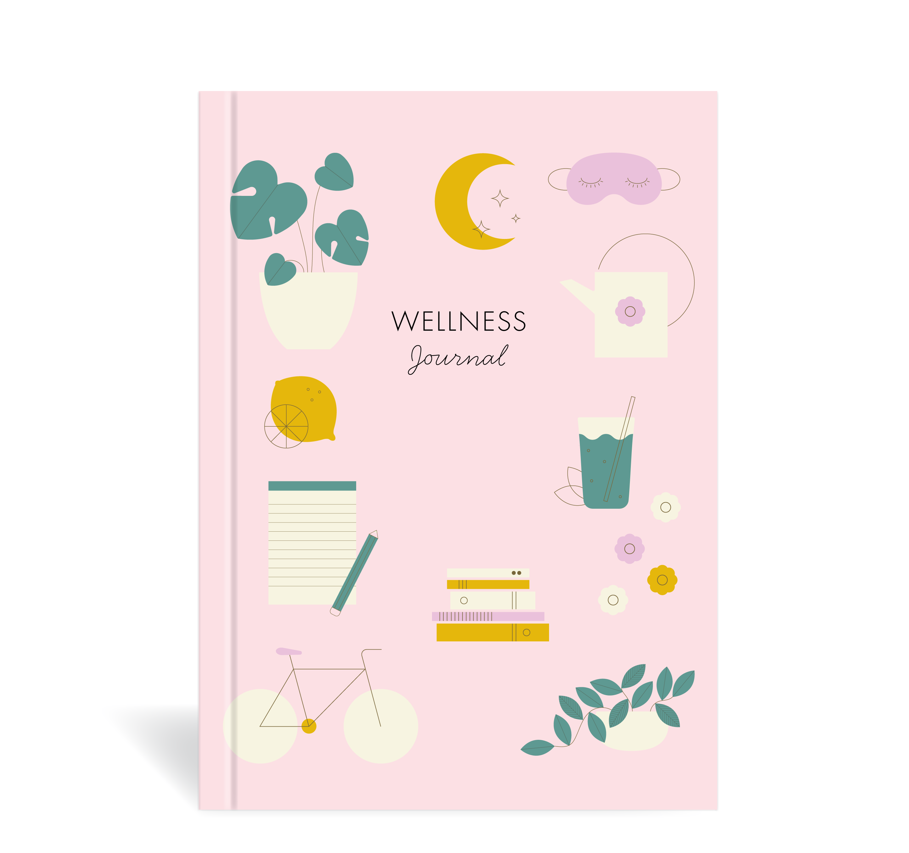 A5 Wellness Journal - Multi - Pink – Dream Life