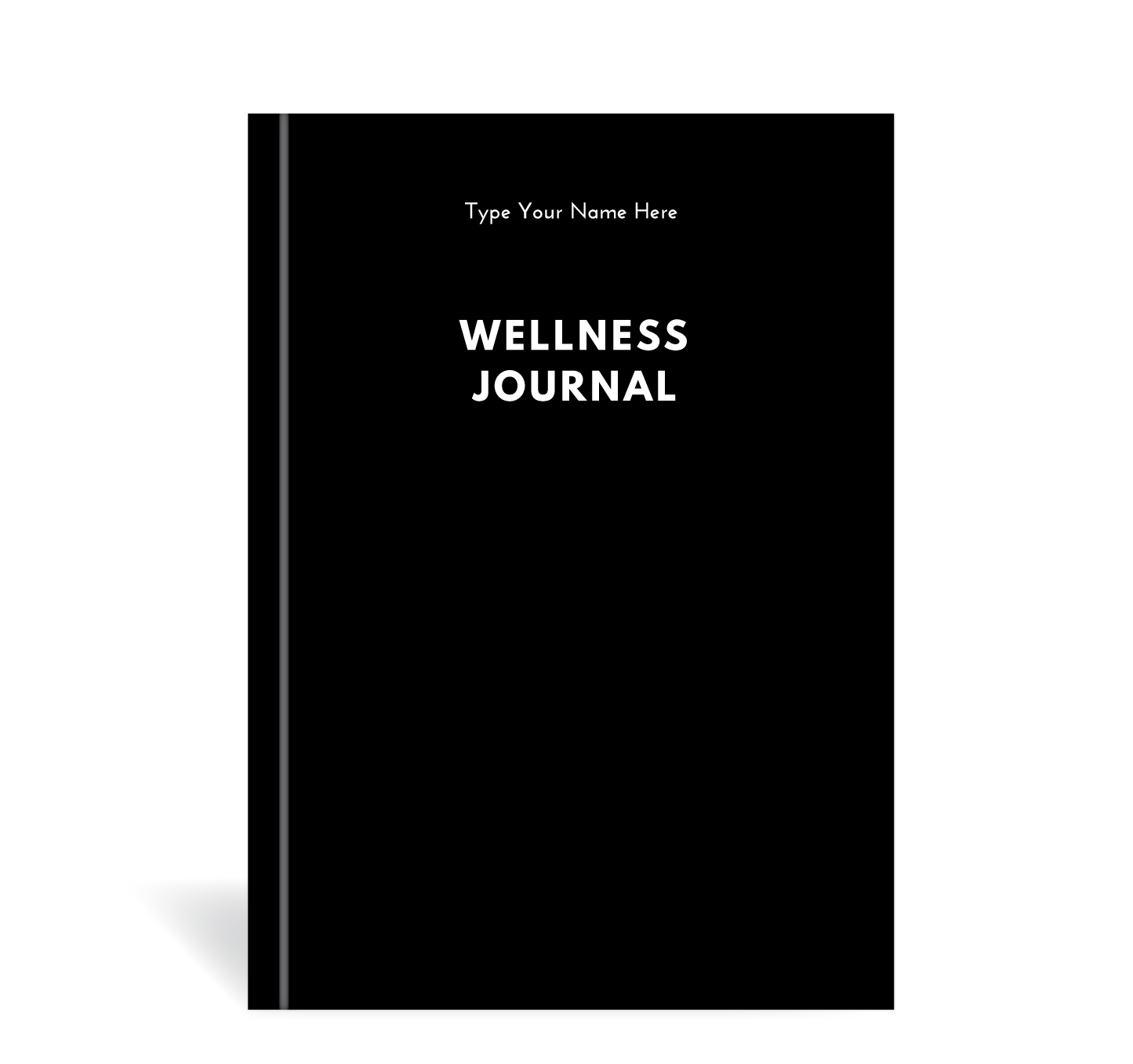 A5 Wellness Journal - Black – Dream Life