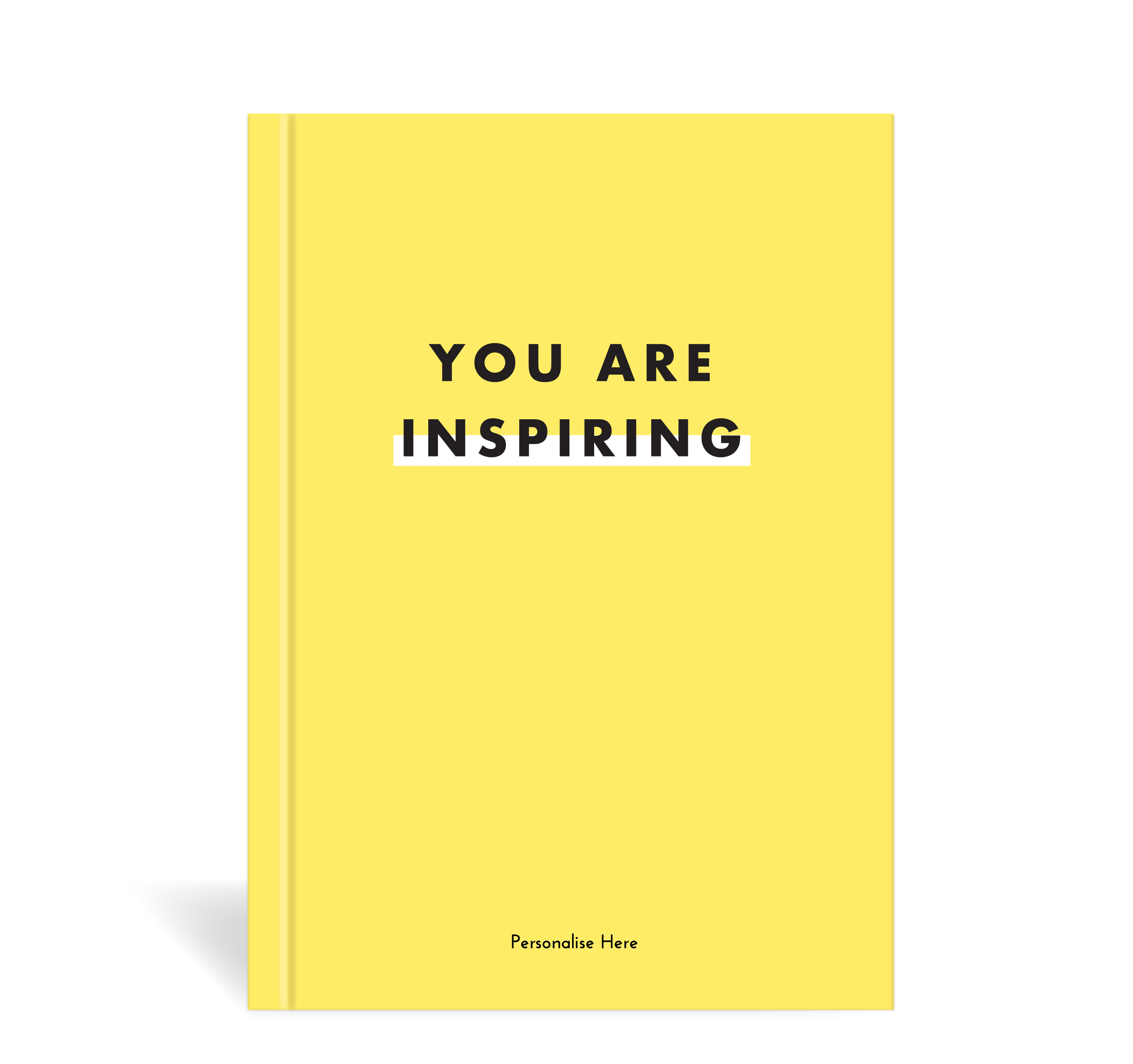 A5 Journal - You Are Inspiring - Yellow – Dream Life