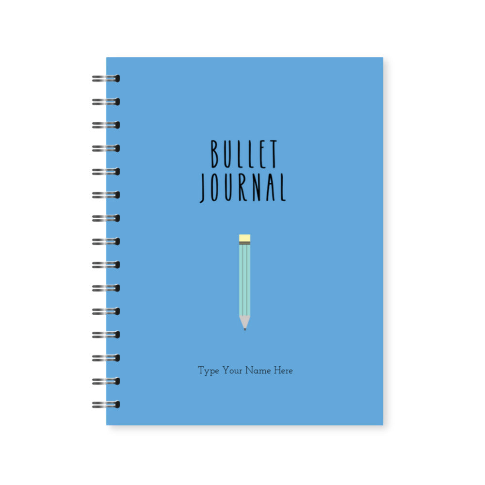 A5 Spiral Bullet Journal - Blue – Dream Life