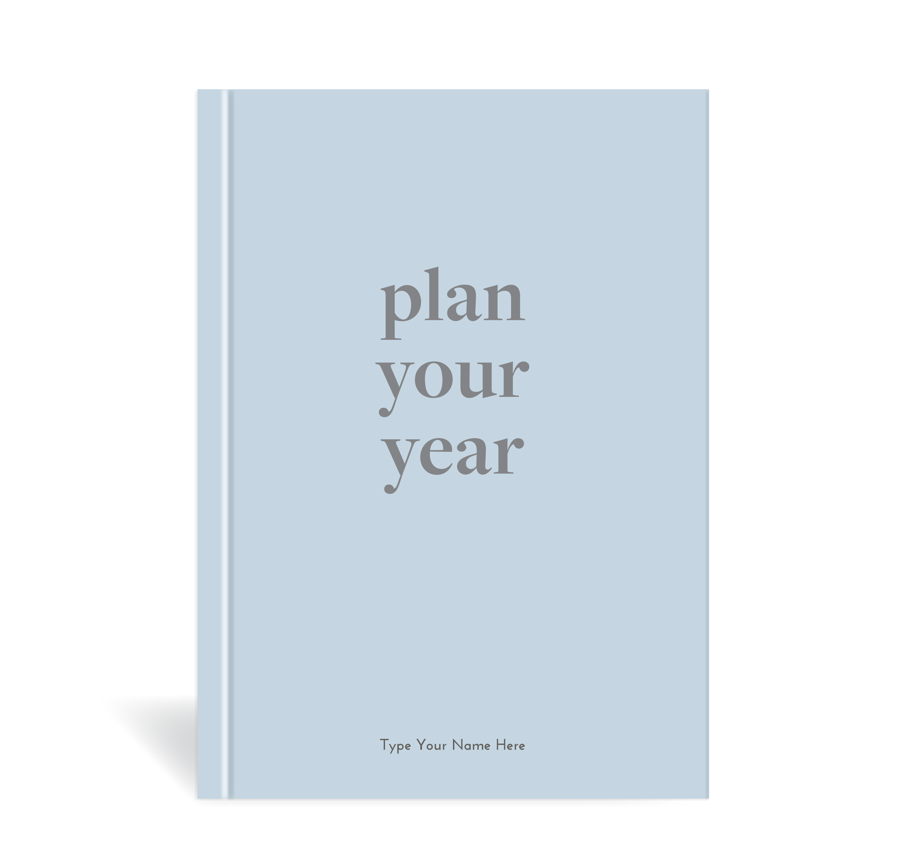 A5 Journal - Plan Your Year - Blue – Dream Life