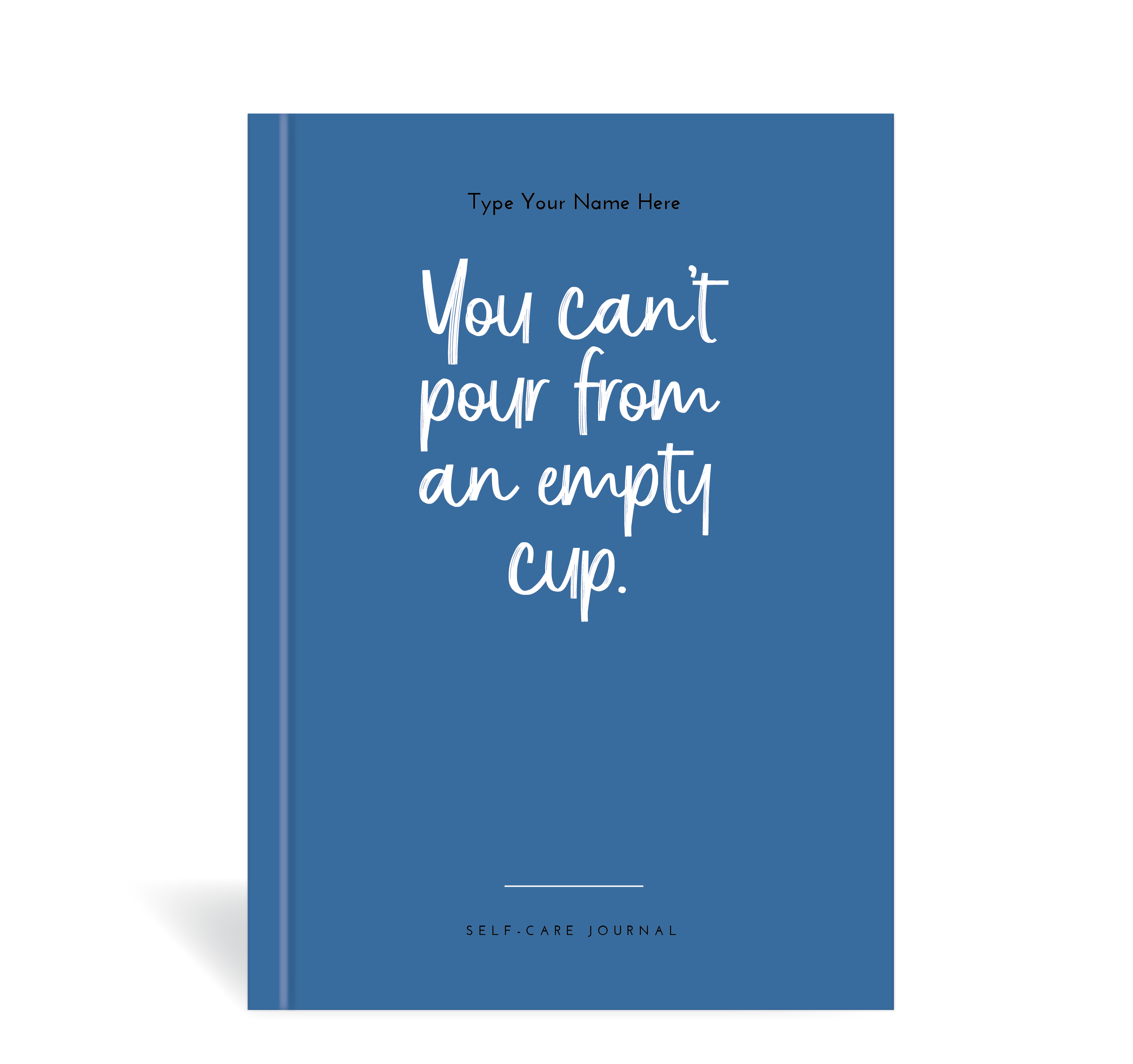 A5 Journal - Self-care - Blue – Dream Life