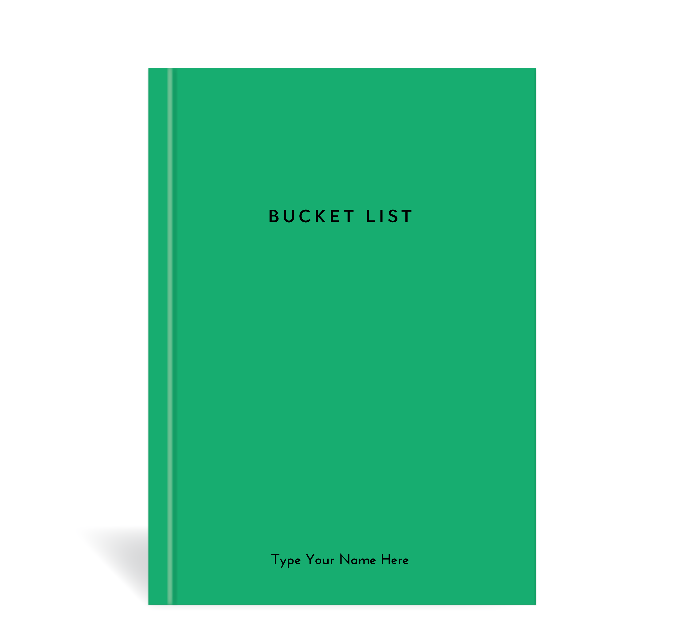A5 Journal - Bucket List - Green – Dream Life