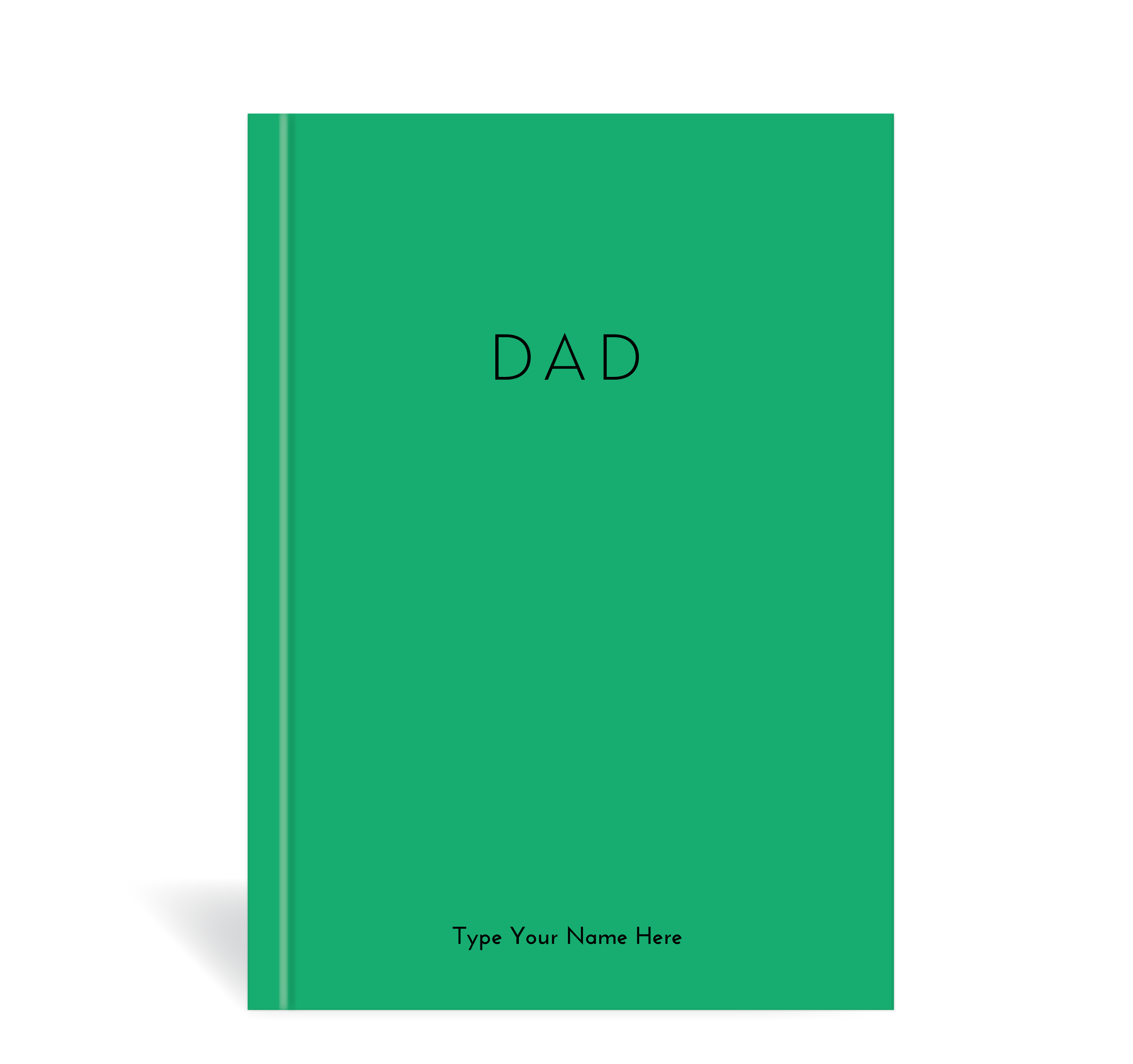 A5 Journal - Dad - Green – Dream Life