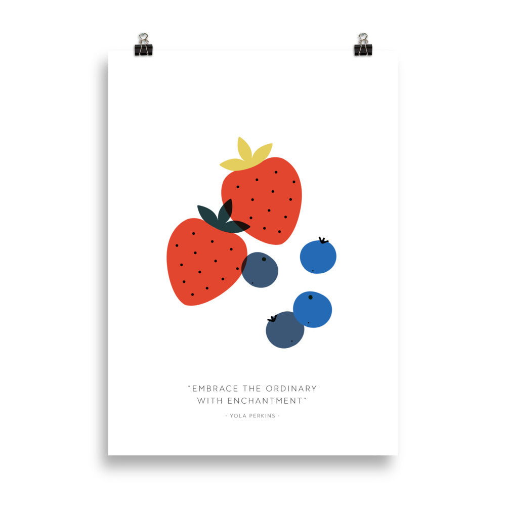 EMBRACE THE ORDINARY Poster – Dream Life